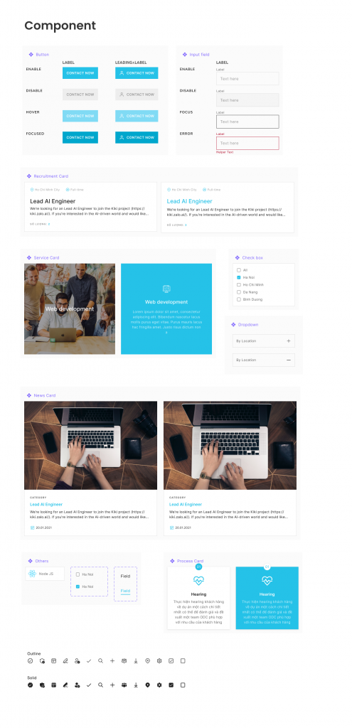 HL Solution - Thiết kế UX/UI Website thương hiệu - REBO
